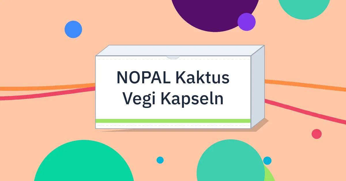 Symbolbild: Packung mit der Aufschrift NOPAL Kaktus Vegi Kapseln (PZN 00920226) – Verfügbarkeit und Bezug in Apotheken in Frankfurt am Main