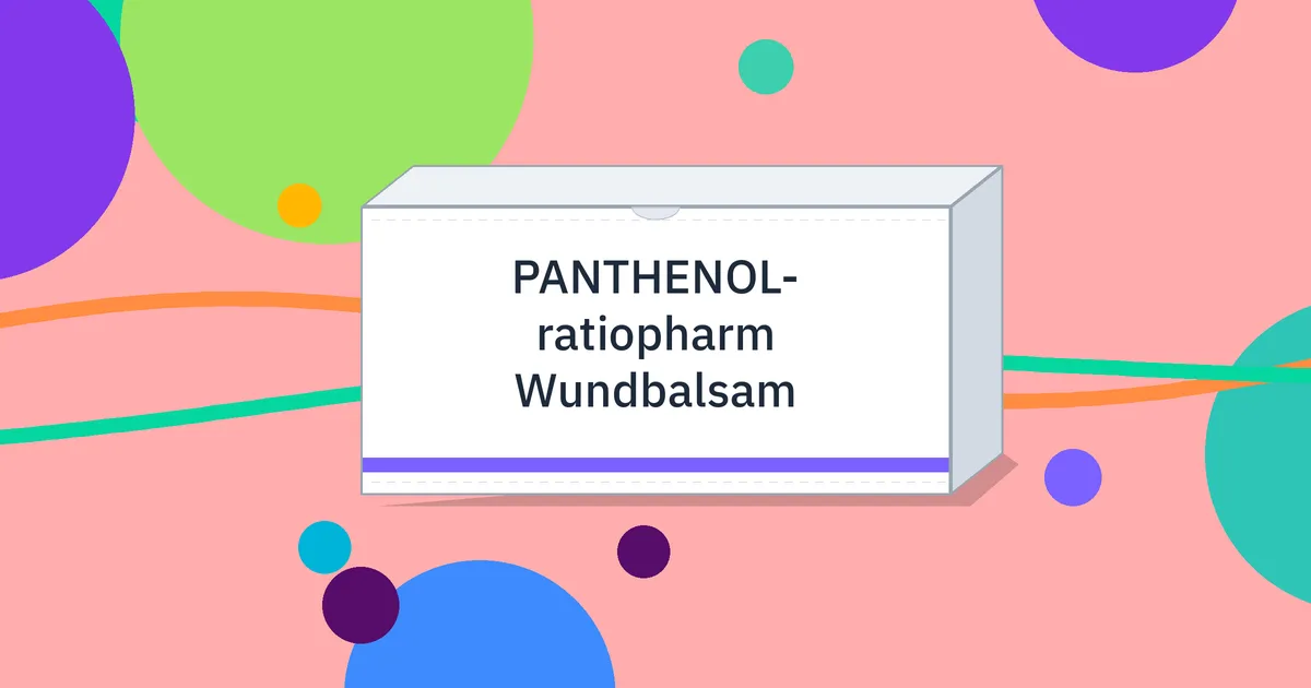 Symbolbild: Packung mit der Aufschrift PANTHENOL-ratiopharm Wundbalsam (PZN 08700978) – Verfügbarkeit und Bezug in Apotheken in Frankfurt am Main