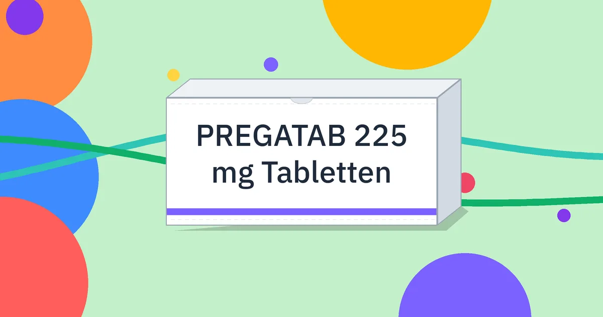 Symbolbild: Packung mit der Aufschrift PREGATAB 225 mg Tabletten (PZN 14135838) – Verfügbarkeit und Bezug in Apotheken in Frankfurt am Main