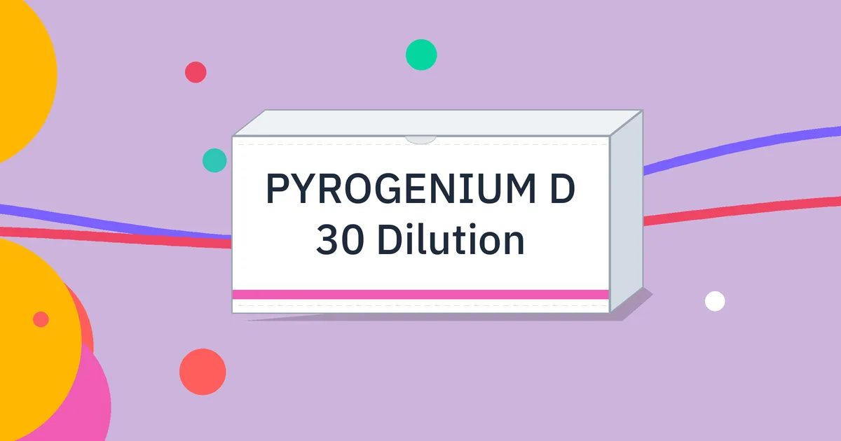 Symbolbild: Packung mit der Aufschrift PYROGENIUM D 30 Dilution (PZN 02104608) – Verfügbarkeit und Bezug in Apotheken in Frankfurt am Main