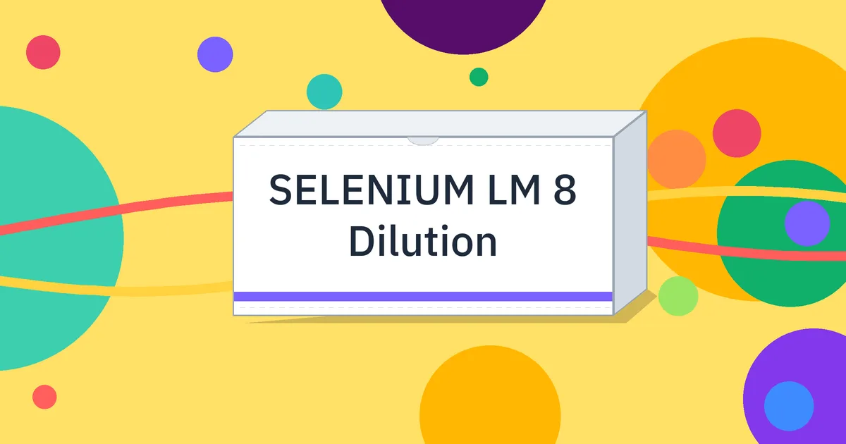 Symbolbild: Packung mit der Aufschrift SELENIUM LM 8 Dilution (PZN 13185722) – Verfügbarkeit und Bezug in Apotheken in Frankfurt am Main