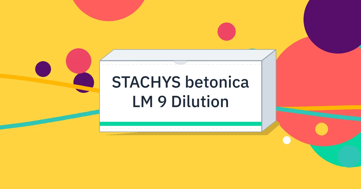 Symbolbild: Packung mit der Aufschrift STACHYS betonica LM 9 Dilution (PZN 13683590) – Verfügbarkeit und Bezug in Apotheken in Frankfurt am Main