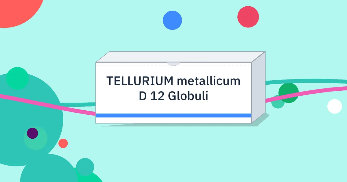 Symbolbild: Packung mit der Aufschrift TELLURIUM metallicum D 12 Globuli (PZN 04239985) – Verfügbarkeit und Bezug in Apotheken in Frankfurt am Main