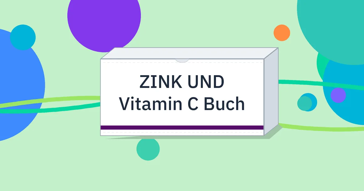 Symbolbild: Packung mit der Aufschrift ZINK UND Vitamin C Buch (PZN 09467248) – Verfügbarkeit und Bezug in Apotheken in Frankfurt am Main
