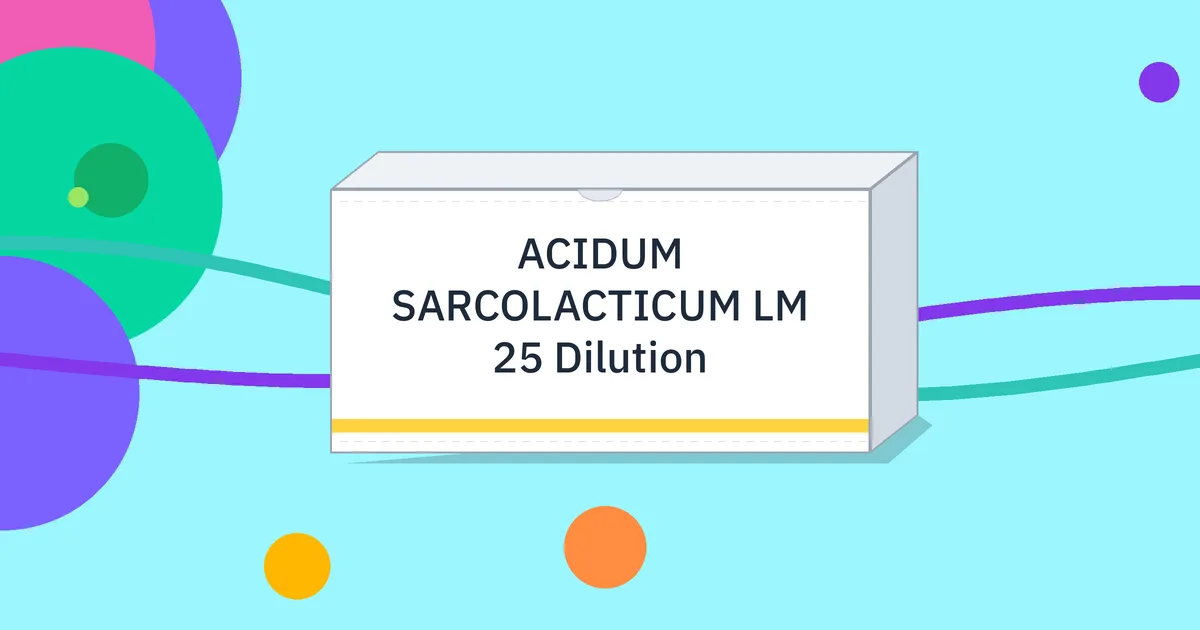 Symbolbild: Packung mit der Aufschrift ACIDUM SARCOLACTICUM LM 25 Dilution (PZN 13283258) – Verfügbarkeit und Bezug in Apotheken in Frankfurt am Main