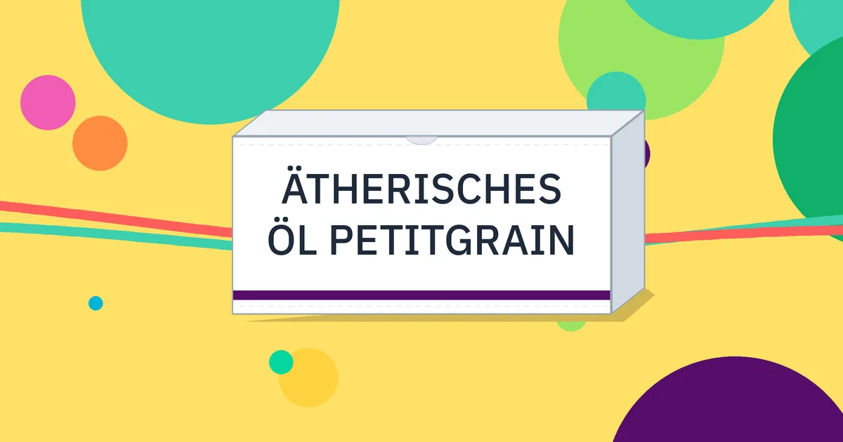 Symbolbild: Packung mit der Aufschrift ÄTHERISCHES ÖL PETITGRAIN (PZN 20027225) – Verfügbarkeit und Bezug in Apotheken in Frankfurt am Main