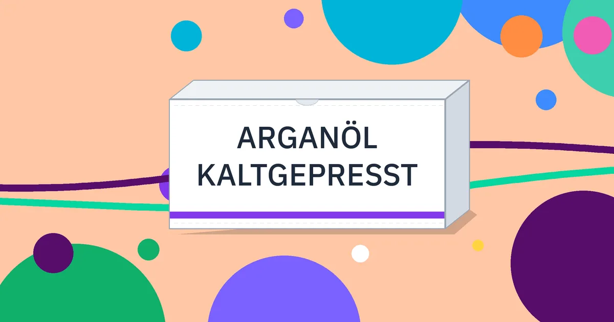 Symbolbild: Packung mit der Aufschrift ARGANÖL KALTGEPRESST (PZN 15436499) – Verfügbarkeit und Bezug in Apotheken in Frankfurt am Main