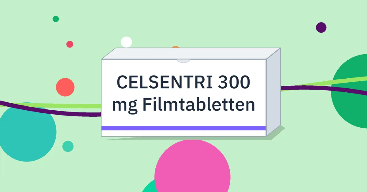 Symbolbild: Packung mit der Aufschrift CELSENTRI 300 mg Filmtabletten (PZN 11724994) – Verfügbarkeit und Bezug in Apotheken in Frankfurt am Main