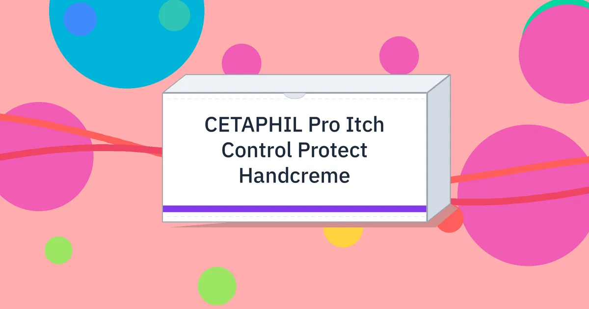 Symbolbild: Packung mit der Aufschrift CETAPHIL Pro Itch Control Protect Handcreme (PZN 15316890) – Verfügbarkeit und Bezug in Apotheken in Frankfurt am Main