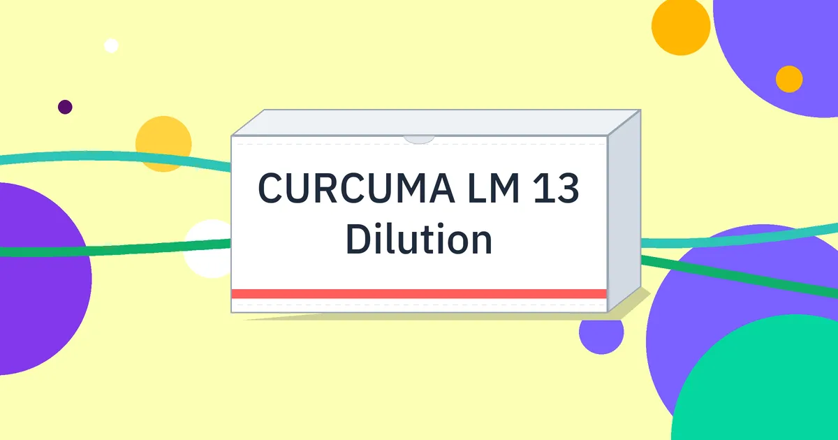 Symbolbild: Packung mit der Aufschrift CURCUMA LM 13 Dilution (PZN 12839972) – Verfügbarkeit und Bezug in Apotheken in Frankfurt am Main