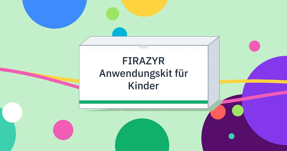 Symbolbild: Packung mit der Aufschrift FIRAZYR Anwendungskit für Kinder (PZN 13902655) – Verfügbarkeit und Bezug in Apotheken in Frankfurt am Main