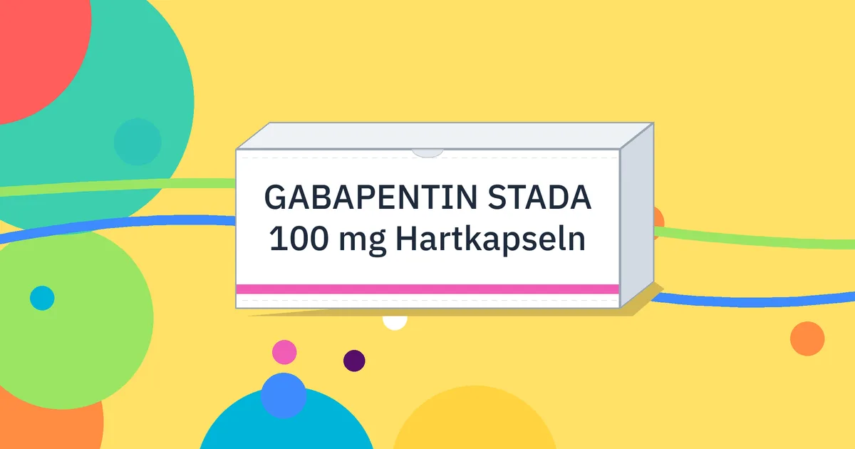 Symbolbild: Packung mit der Aufschrift GABAPENTIN STADA 100 mg Hartkapseln (PZN 00407368) – Verfügbarkeit und Bezug in Apotheken in Frankfurt am Main
