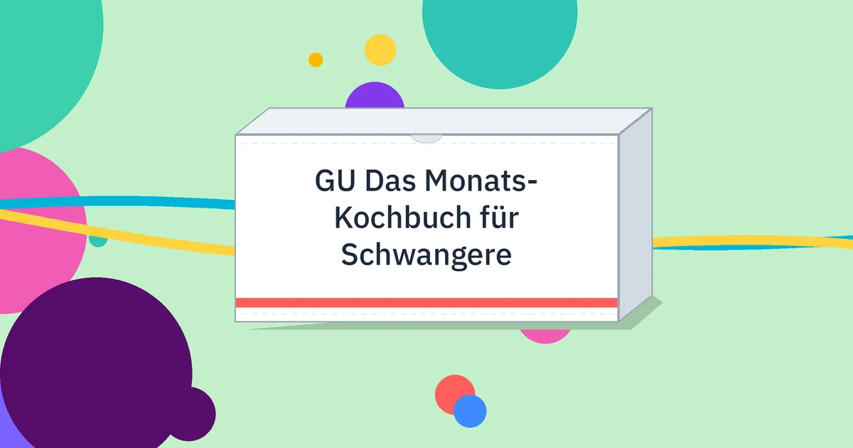 Symbolbild: Packung mit der Aufschrift GU Das Monats-Kochbuch für Schwangere (PZN 16336541) – Verfügbarkeit und Bezug in Apotheken in Frankfurt am Main