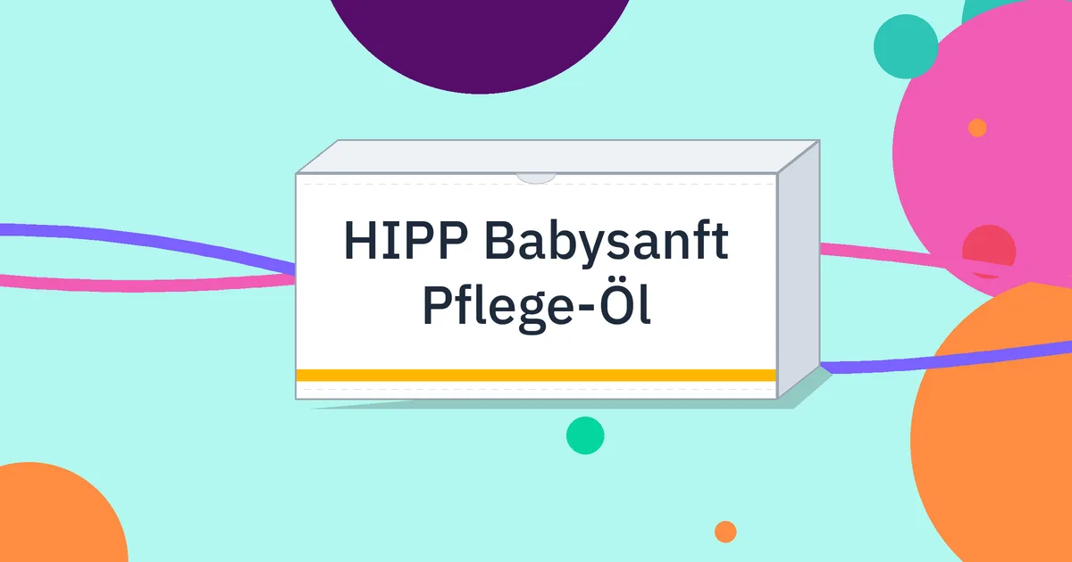 Symbolbild: Packung mit der Aufschrift HIPP Babysanft Pflege-Öl (PZN 02333148) – Verfügbarkeit und Bezug in Apotheken in Frankfurt am Main