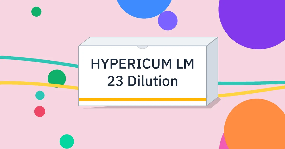 Symbolbild: Packung mit der Aufschrift HYPERICUM LM 23 Dilution (PZN 12891062) – Verfügbarkeit und Bezug in Apotheken in Frankfurt am Main