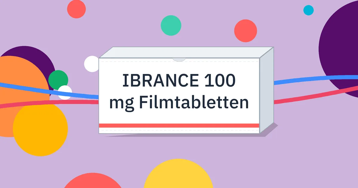 Symbolbild: Packung mit der Aufschrift IBRANCE 100 mg Filmtabletten (PZN 16016173) – Verfügbarkeit und Bezug in Apotheken in Frankfurt am Main