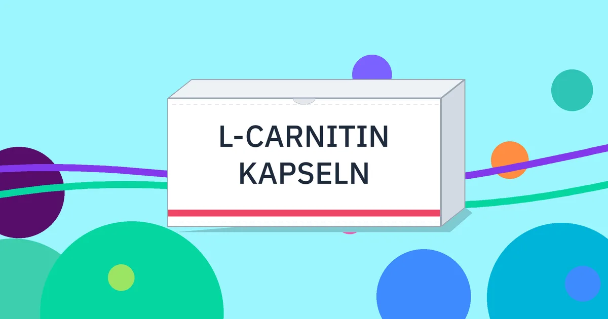 Symbolbild: Packung mit der Aufschrift L-CARNITIN KAPSELN (PZN 10310204) – Verfügbarkeit und Bezug in Apotheken in Frankfurt am Main