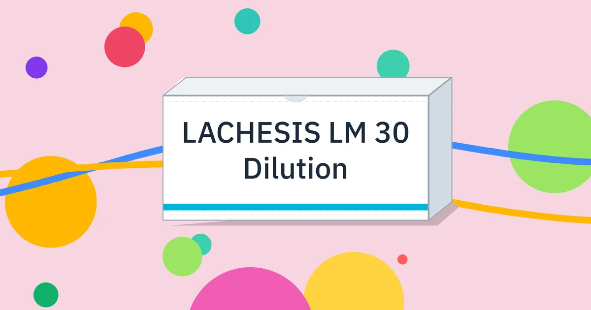 Symbolbild: Packung mit der Aufschrift LACHESIS LM 30 Dilution (PZN 02602619) – Verfügbarkeit und Bezug in Apotheken in Frankfurt am Main
