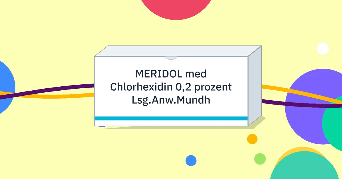 Symbolbild: Packung mit der Aufschrift MERIDOL med Chlorhexidin 0,2 prozent Lsg.Anw.Mundh (PZN 20203308) – Verfügbarkeit und Bezug in Apotheken in Frankfurt am Main