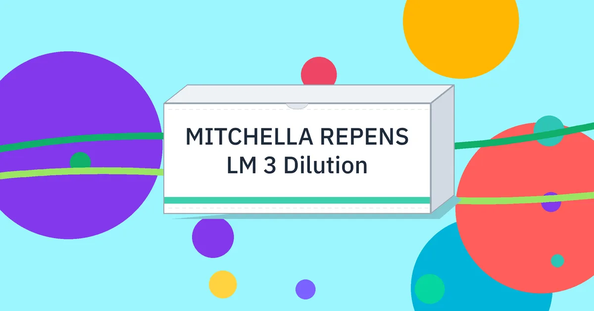 Symbolbild: Packung mit der Aufschrift MITCHELLA REPENS LM 3 Dilution (PZN 13609228) – Verfügbarkeit und Bezug in Apotheken in Frankfurt am Main