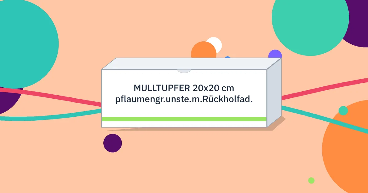 Symbolbild: Packung mit der Aufschrift MULLTUPFER 20x20 cm pflaumengr.unste.m.Rückholfad. (PZN 18005274) – Verfügbarkeit und Bezug in Apotheken in Frankfurt am Main