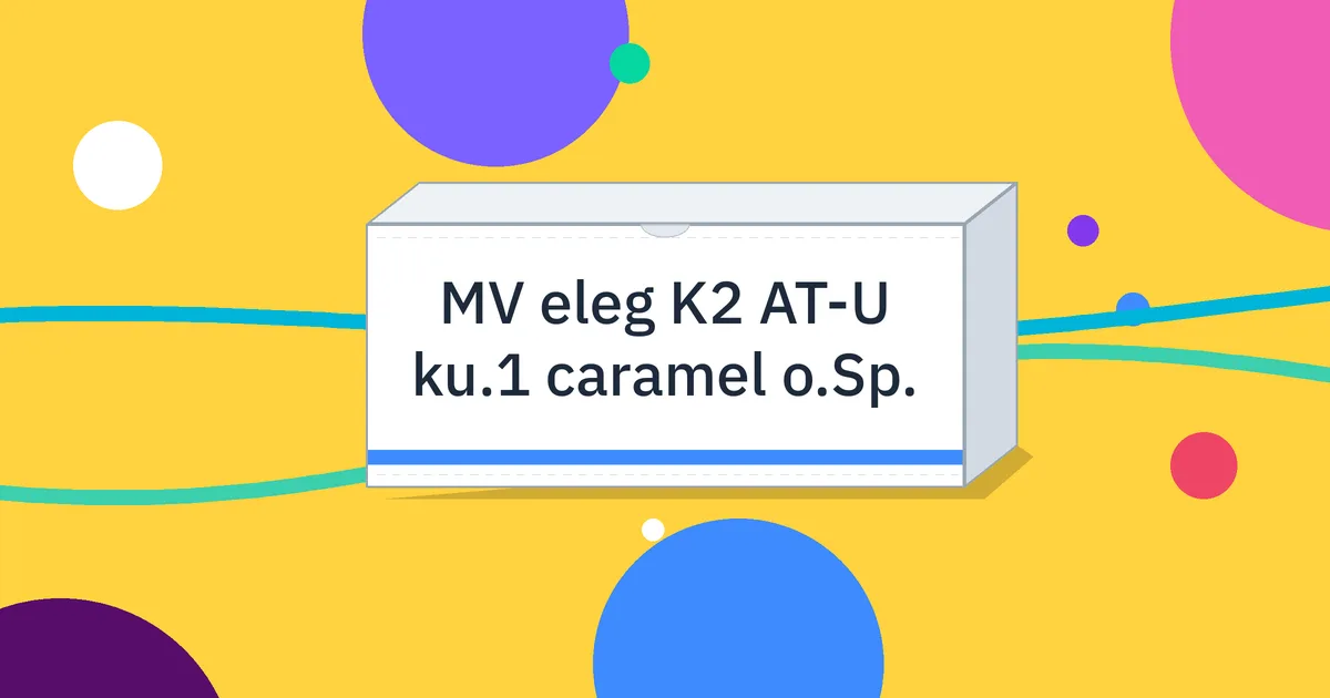 Symbolbild: Packung mit der Aufschrift MV eleg K2 AT-U ku.1 caramel o.Sp. (PZN 00530270) – Verfügbarkeit und Bezug in Apotheken in Frankfurt am Main