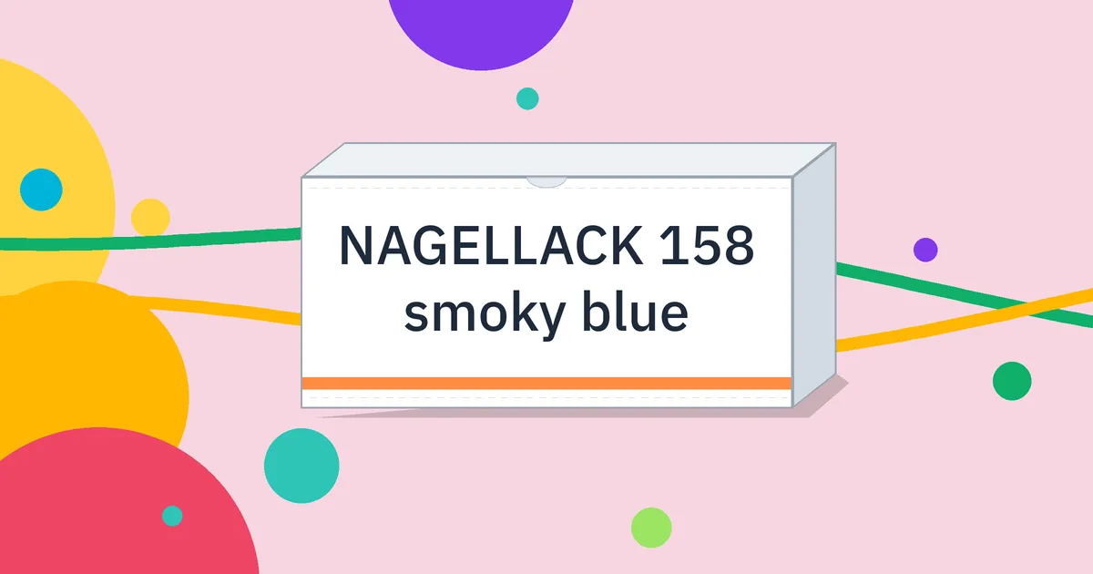 Symbolbild: Packung mit der Aufschrift NAGELLACK 158 smoky blue (PZN 10850509) – Verfügbarkeit und Bezug in Apotheken in Frankfurt am Main