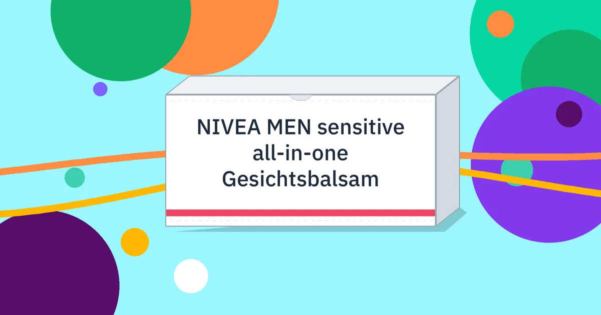 Symbolbild: Packung mit der Aufschrift NIVEA MEN sensitive all-in-one Gesichtsbalsam (PZN 16047216) – Verfügbarkeit und Bezug in Apotheken in Frankfurt am Main