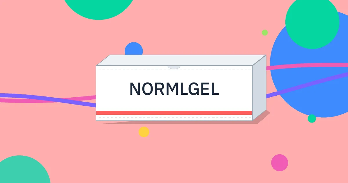 Symbolbild: Packung mit der Aufschrift NORMLGEL (PZN 05958819) – Verfügbarkeit und Bezug in Apotheken in Frankfurt am Main