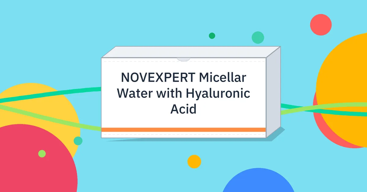 Symbolbild: Packung mit der Aufschrift NOVEXPERT Micellar Water with Hyaluronic Acid (PZN 19147421) – Verfügbarkeit und Bezug in Apotheken in Frankfurt am Main