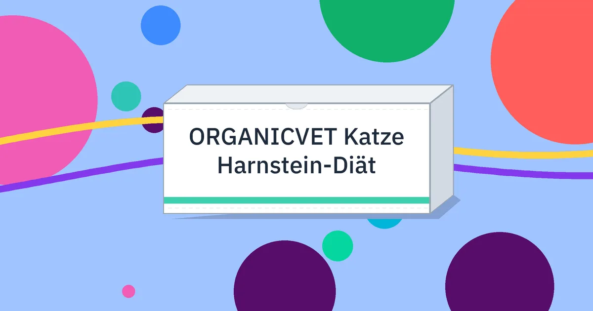 Symbolbild: Packung mit der Aufschrift ORGANICVET Katze Harnstein-Diät (PZN 10789017) – Verfügbarkeit und Bezug in Apotheken in Frankfurt am Main
