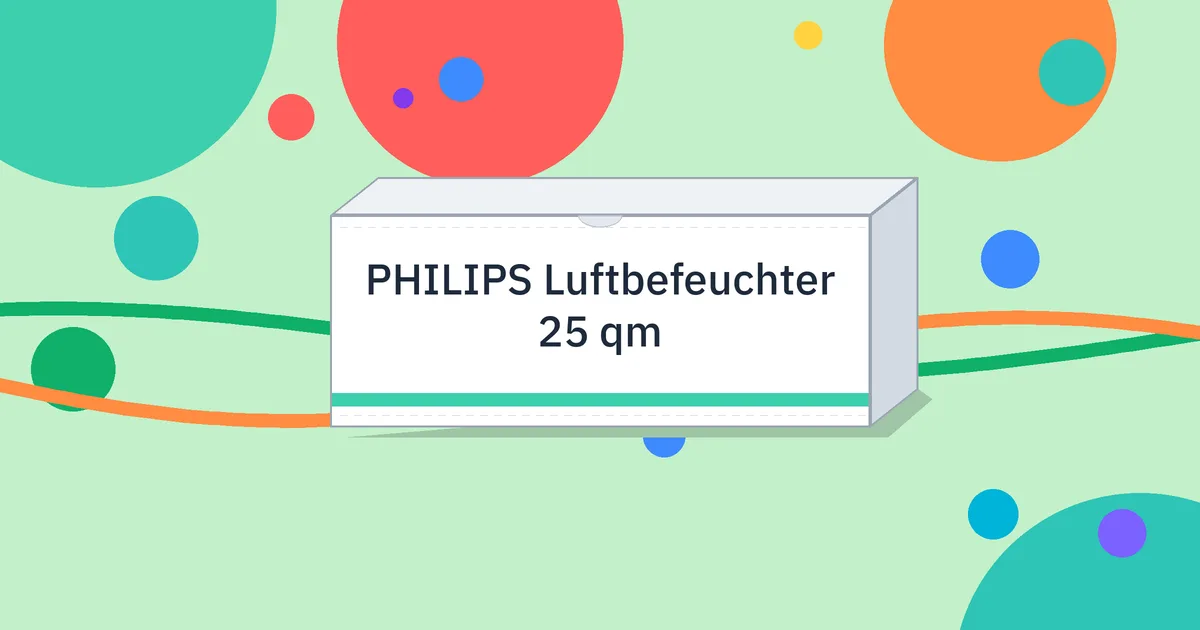 Symbolbild: Packung mit der Aufschrift PHILIPS Luftbefeuchter 25 qm (PZN 10736015) – Verfügbarkeit und Bezug in Apotheken in Frankfurt am Main