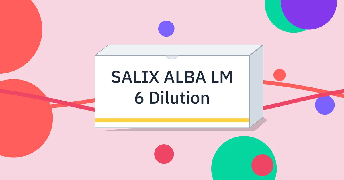 Symbolbild: Packung mit der Aufschrift SALIX ALBA LM 6 Dilution (PZN 13177562) – Verfügbarkeit und Bezug in Apotheken in Frankfurt am Main