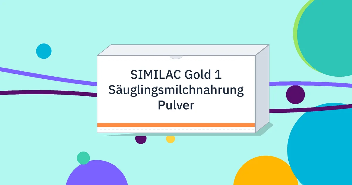 Symbolbild: Packung mit der Aufschrift SIMILAC Gold 1 Säuglingsmilchnahrung Pulver (PZN 17531799) – Verfügbarkeit und Bezug in Apotheken in Frankfurt am Main