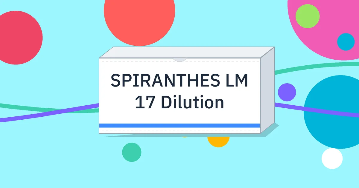 Symbolbild: Packung mit der Aufschrift SPIRANTHES LM 17 Dilution (PZN 13681941) – Verfügbarkeit und Bezug in Apotheken in Frankfurt am Main