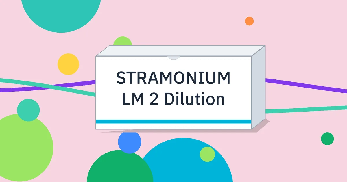 Symbolbild: Packung mit der Aufschrift STRAMONIUM LM 2 Dilution (PZN 13201728) – Verfügbarkeit und Bezug in Apotheken in Frankfurt am Main