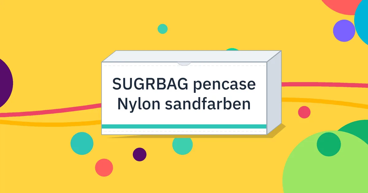 Symbolbild: Packung mit der Aufschrift SUGRBAG pencase Nylon sandfarben (PZN 14202351) – Verfügbarkeit und Bezug in Apotheken in Frankfurt am Main