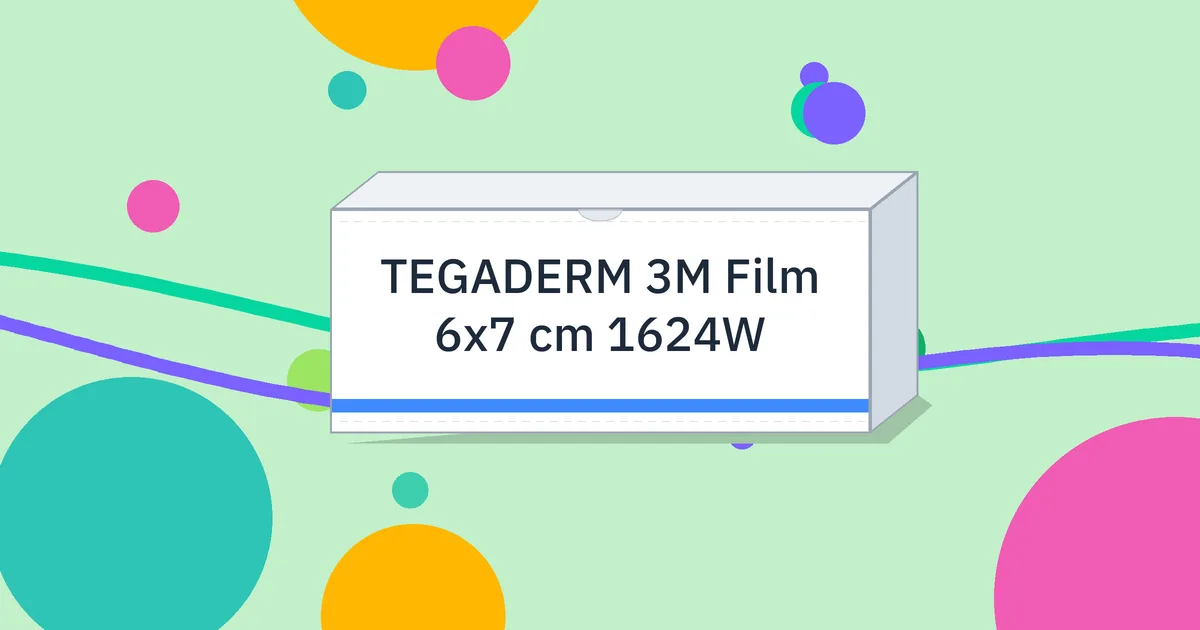 Symbolbild: Packung mit der Aufschrift TEGADERM 3M Film 6x7 cm 1624W (PZN 12673141) – Verfügbarkeit und Bezug in Apotheken in Frankfurt am Main