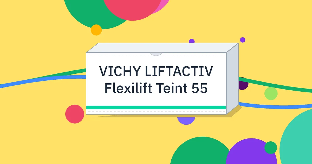 Symbolbild: Packung mit der Aufschrift VICHY LIFTACTIV Flexilift Teint 55 (PZN 05510295) – Verfügbarkeit und Bezug in Apotheken in Frankfurt am Main