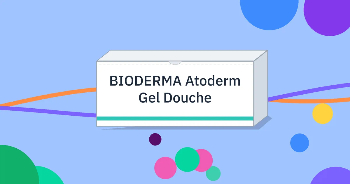 Symbolbild: Packung mit der Aufschrift BIODERMA Atoderm Gel Douche (PZN 10179537) – Verfügbarkeit und Bezug in Apotheken in Frankfurt am Main
