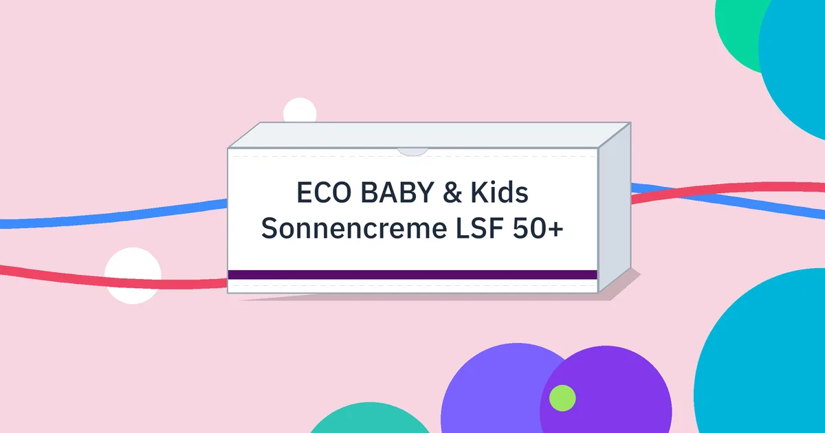 Symbolbild: Packung mit der Aufschrift ECO BABY & Kids Sonnencreme LSF 50+ (PZN 19403812) – Verfügbarkeit und Bezug in Apotheken in Frankfurt am Main