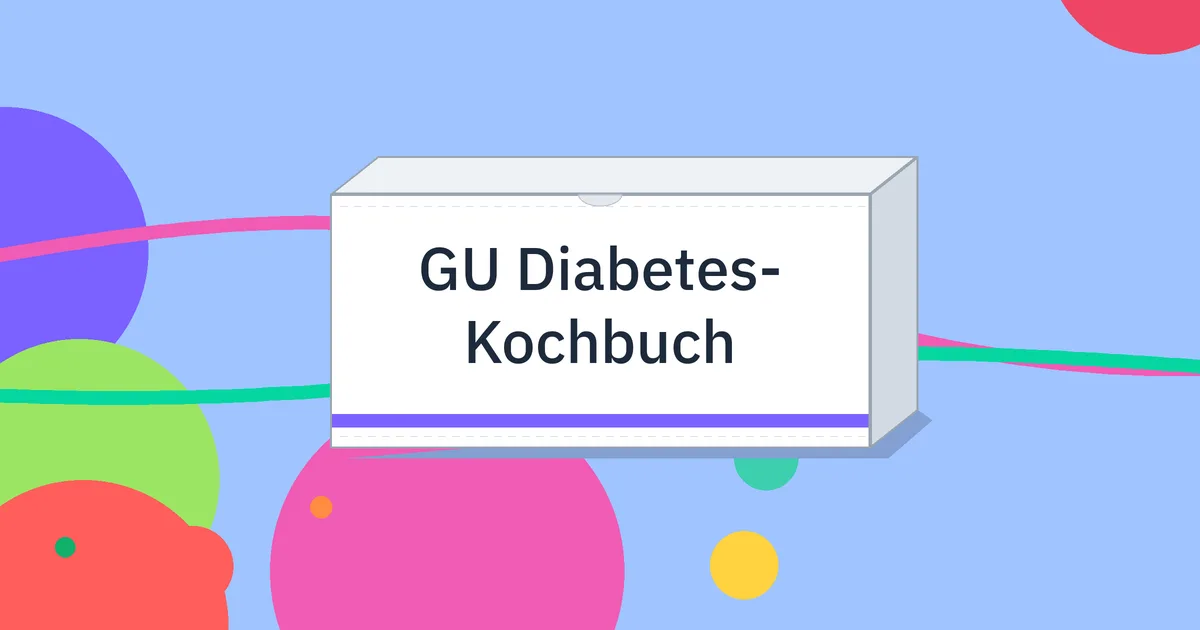 Symbolbild: Packung mit der Aufschrift GU Diabetes-Kochbuch (PZN 20844208) – Verfügbarkeit und Bezug in Apotheken in Frankfurt am Main