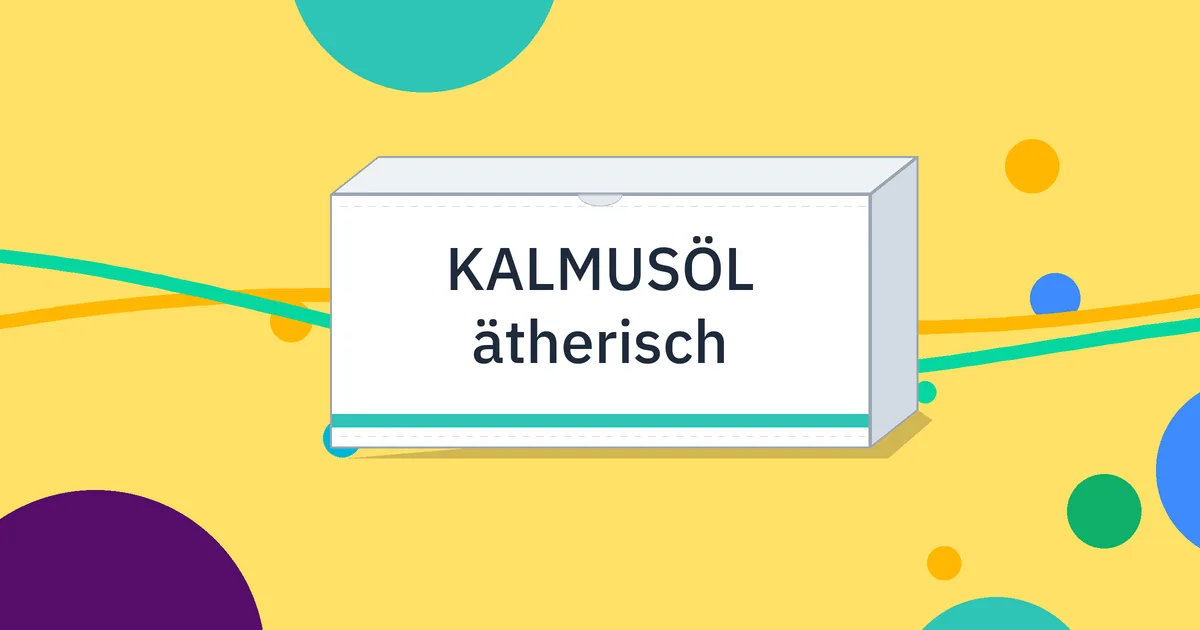 Symbolbild: Packung mit der Aufschrift KALMUSÖL ätherisch (PZN 15407500) – Verfügbarkeit und Bezug in Apotheken in Frankfurt am Main