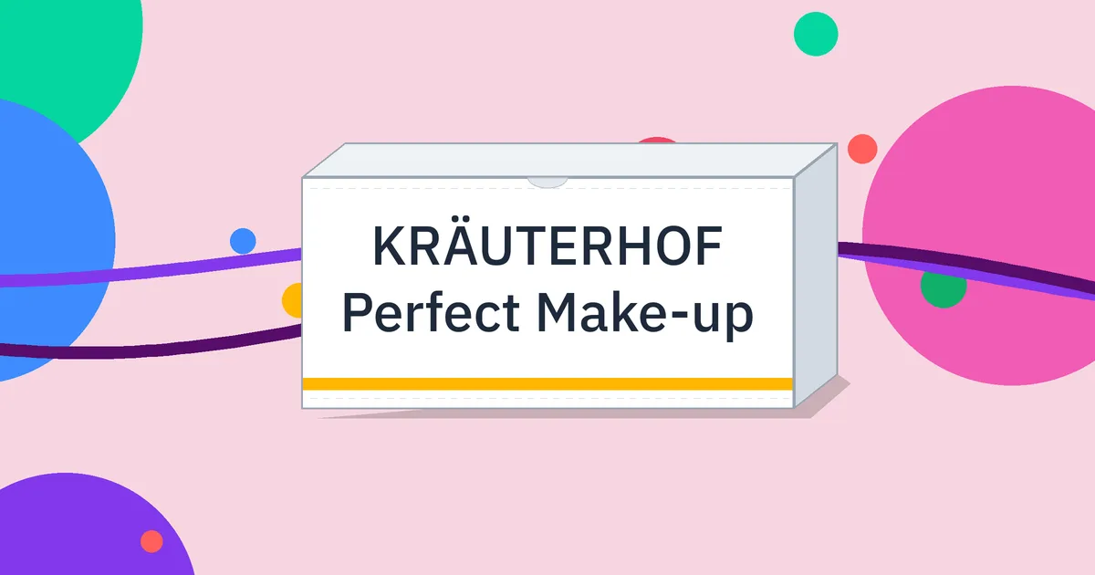 Symbolbild: Packung mit der Aufschrift KRÄUTERHOF Perfect Make-up (PZN 14412611) – Verfügbarkeit und Bezug in Apotheken in Frankfurt am Main