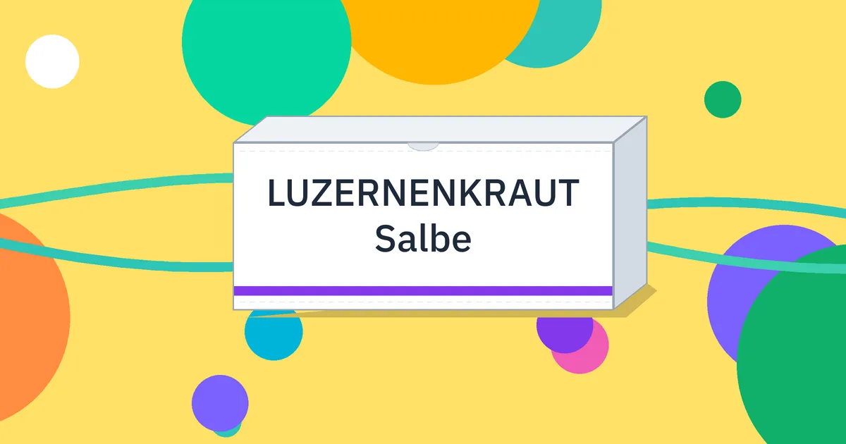 Symbolbild: Packung mit der Aufschrift LUZERNENKRAUT Salbe (PZN 19141789) – Verfügbarkeit und Bezug in Apotheken in Frankfurt am Main