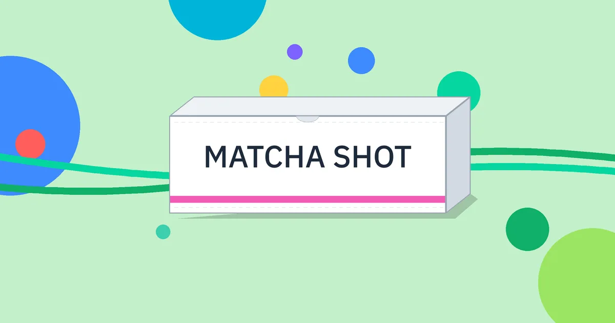 Symbolbild: Packung mit der Aufschrift MATCHA SHOT (PZN 17370557) – Verfügbarkeit und Bezug in Apotheken in Frankfurt am Main