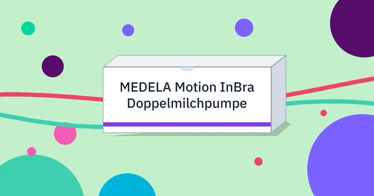 Symbolbild: Packung mit der Aufschrift MEDELA Motion InBra Doppelmilchpumpe (PZN 20202697) – Verfügbarkeit und Bezug in Apotheken in Frankfurt am Main