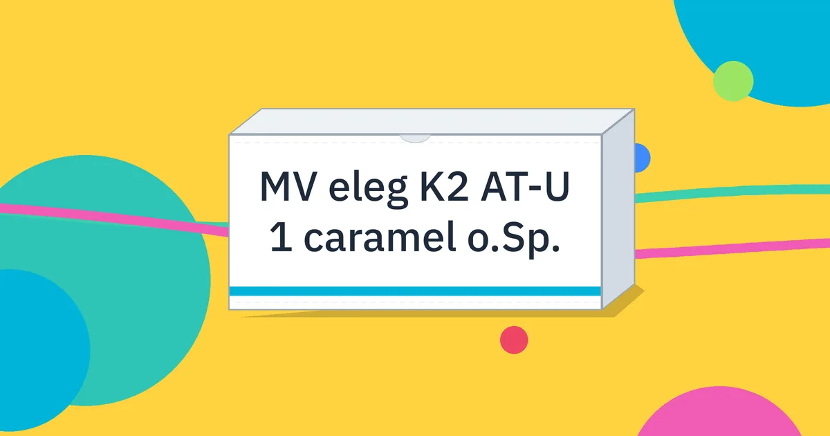 Symbolbild: Packung mit der Aufschrift MV eleg K2 AT-U 1 caramel o.Sp. (PZN 00530092) – Verfügbarkeit und Bezug in Apotheken in Frankfurt am Main