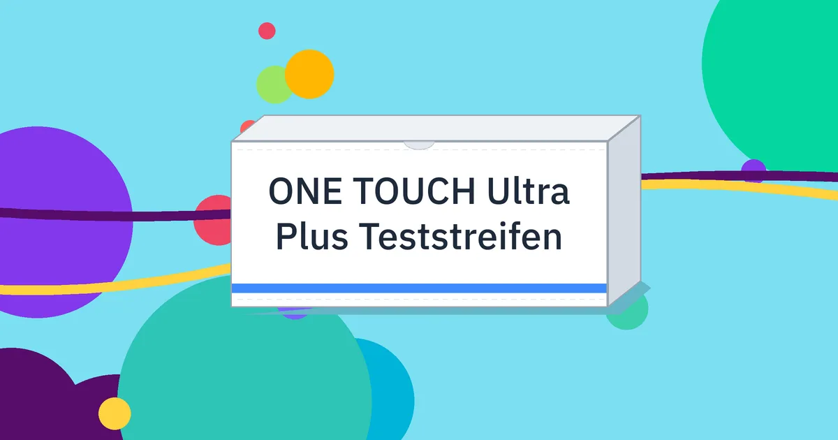 Symbolbild: Packung mit der Aufschrift ONE TOUCH Ultra Plus Teststreifen (PZN 18769600) – Verfügbarkeit und Bezug in Apotheken in Frankfurt am Main