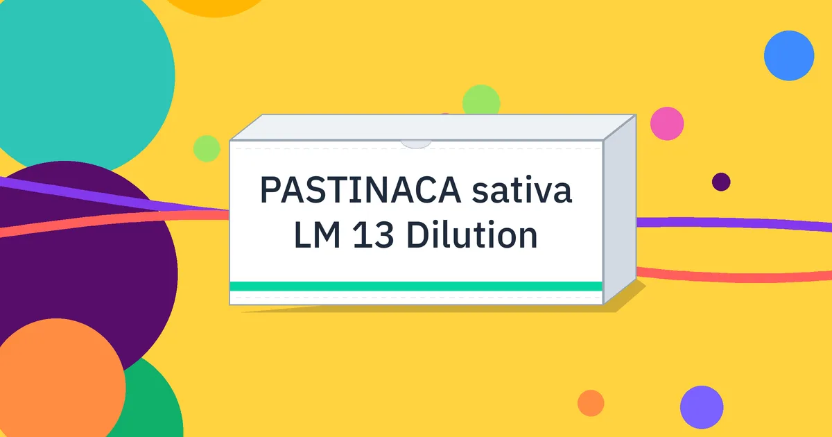 Symbolbild: Packung mit der Aufschrift PASTINACA sativa LM 13 Dilution (PZN 13632322) – Verfügbarkeit und Bezug in Apotheken in Frankfurt am Main